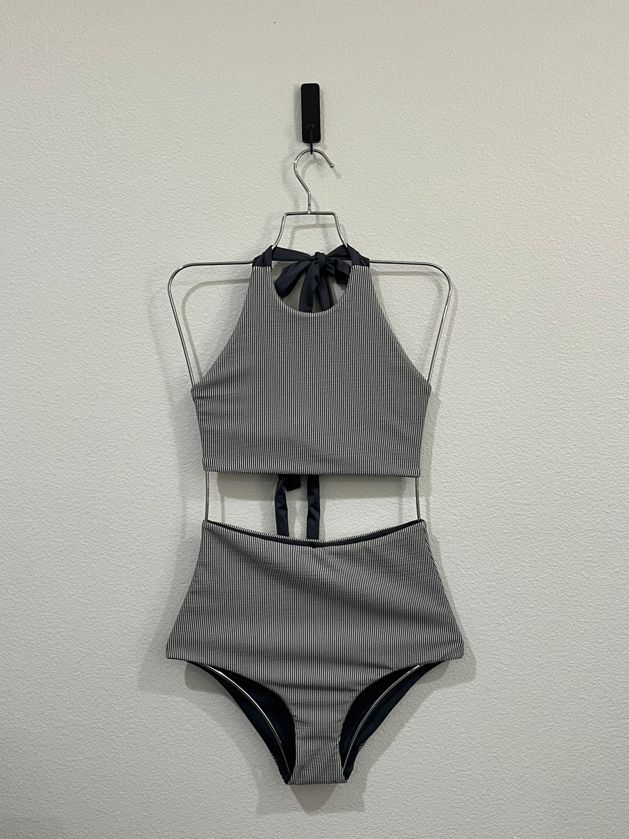 Marmi Bikini Top | Seersucker Sea – Local Native Swimwear