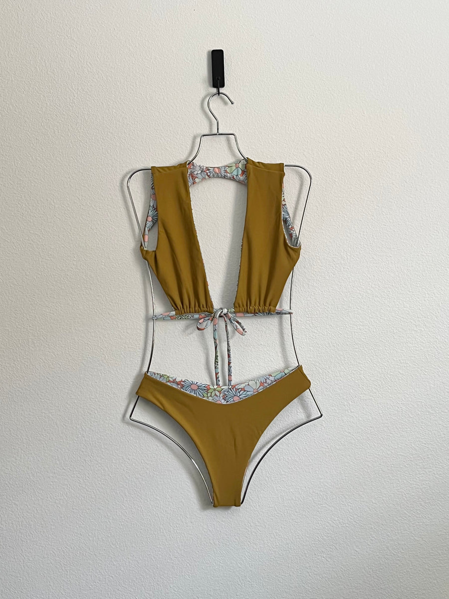 Queens Bikini Bottom | Field of Daisies – Local Native Swimwear