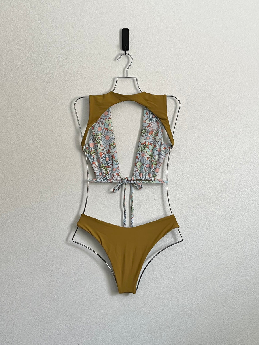 Queens Bikini Bottom | Field of Daisies – Local Native Swimwear
